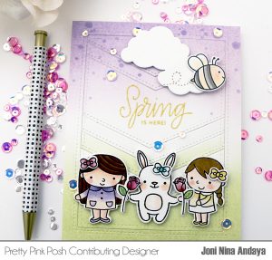 Tutorial: Spring Friends Card | Pretty Pink Posh