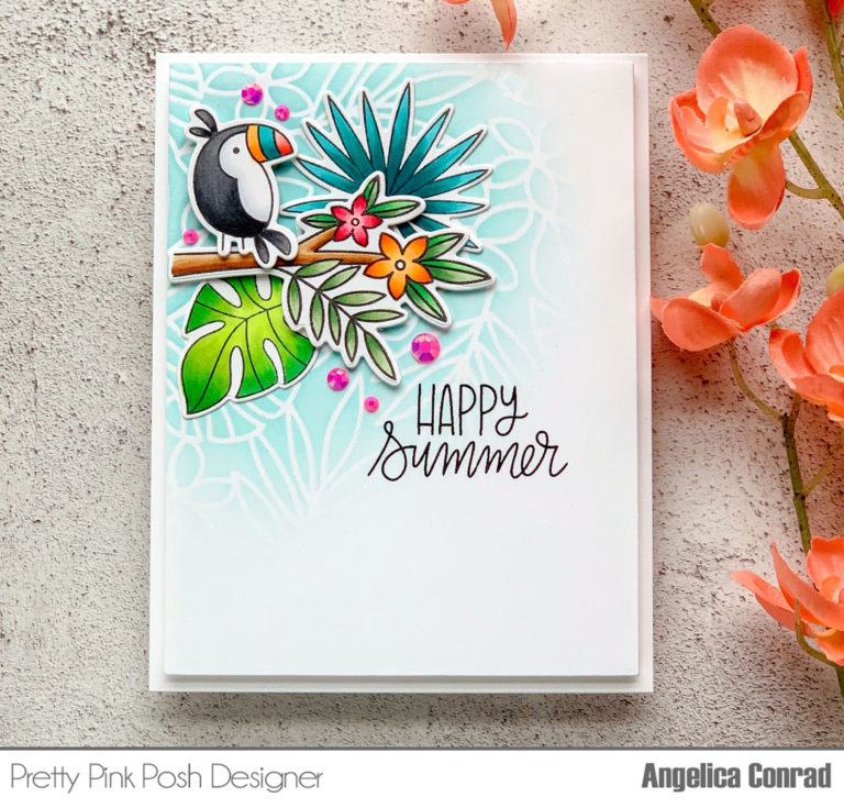 Tropical Toucan Scene + New Release Available | Pretty Pink Posh