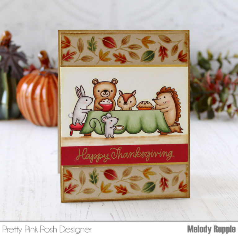 Sneak Peek: Fall Borders + Thanksgiving Scene | Pretty Pink Posh