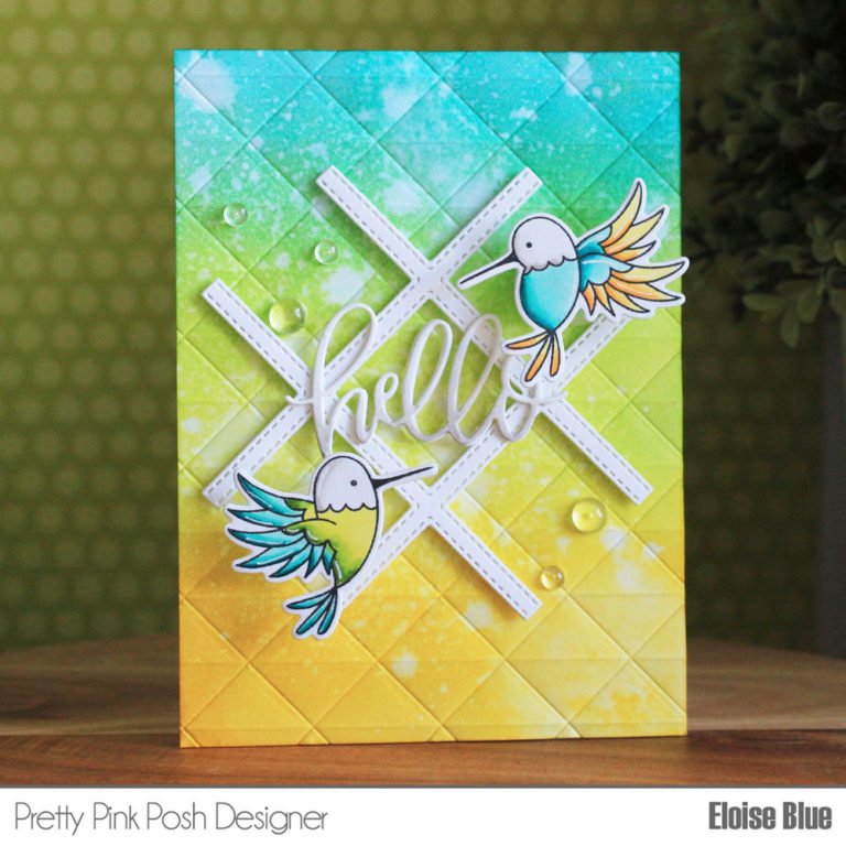 Hummingbird Hello | Pretty Pink Posh
