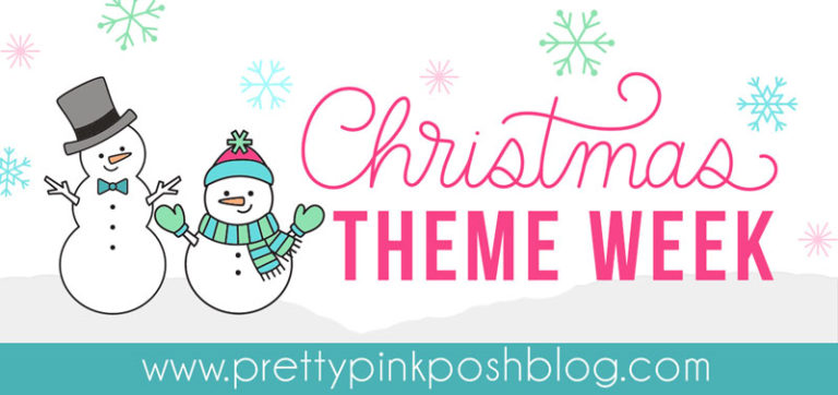 Christmas Theme Week- Day 1 | Pretty Pink Posh