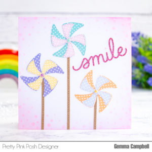 Whimsical Flat Pinwheels | Pretty Pink Posh