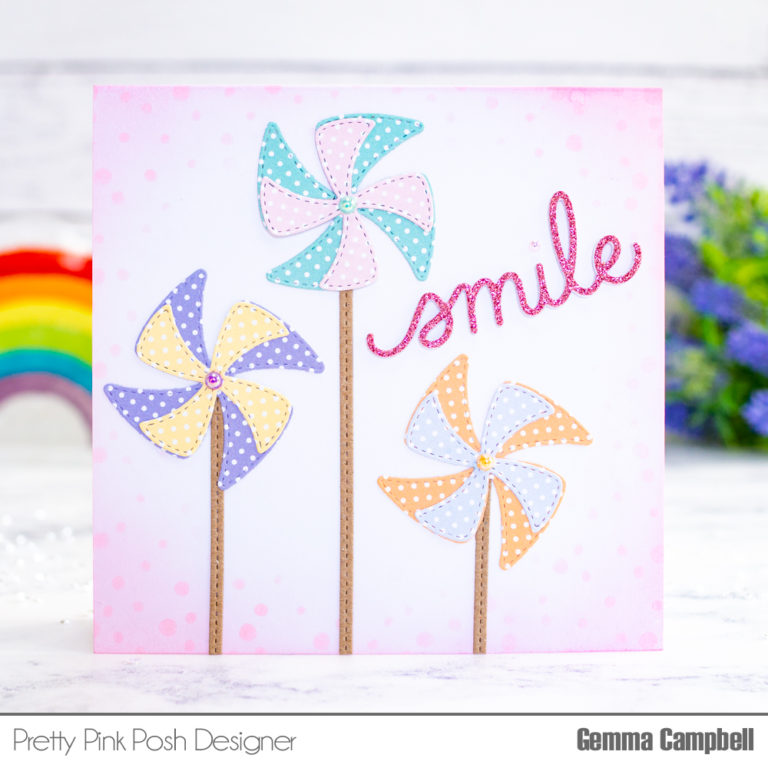 Whimsical Flat Pinwheels | Pretty Pink Posh