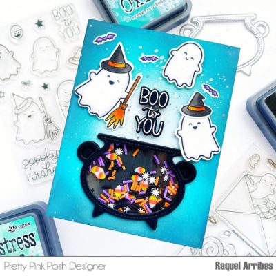 Halloween Ghosts Shaker | Pretty Pink Posh