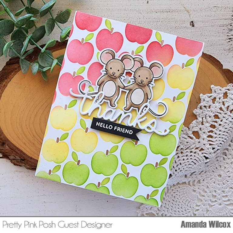 Colorful Layered Apples | Pretty Pink Posh