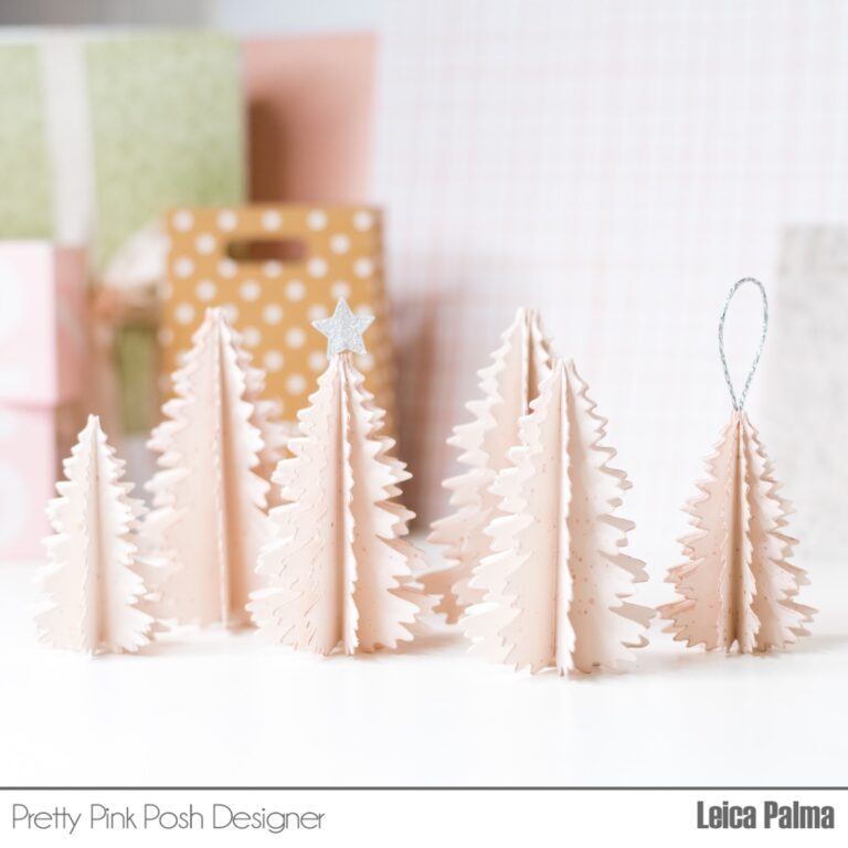 Creating 3D Pine Trees | Pretty Pink Posh