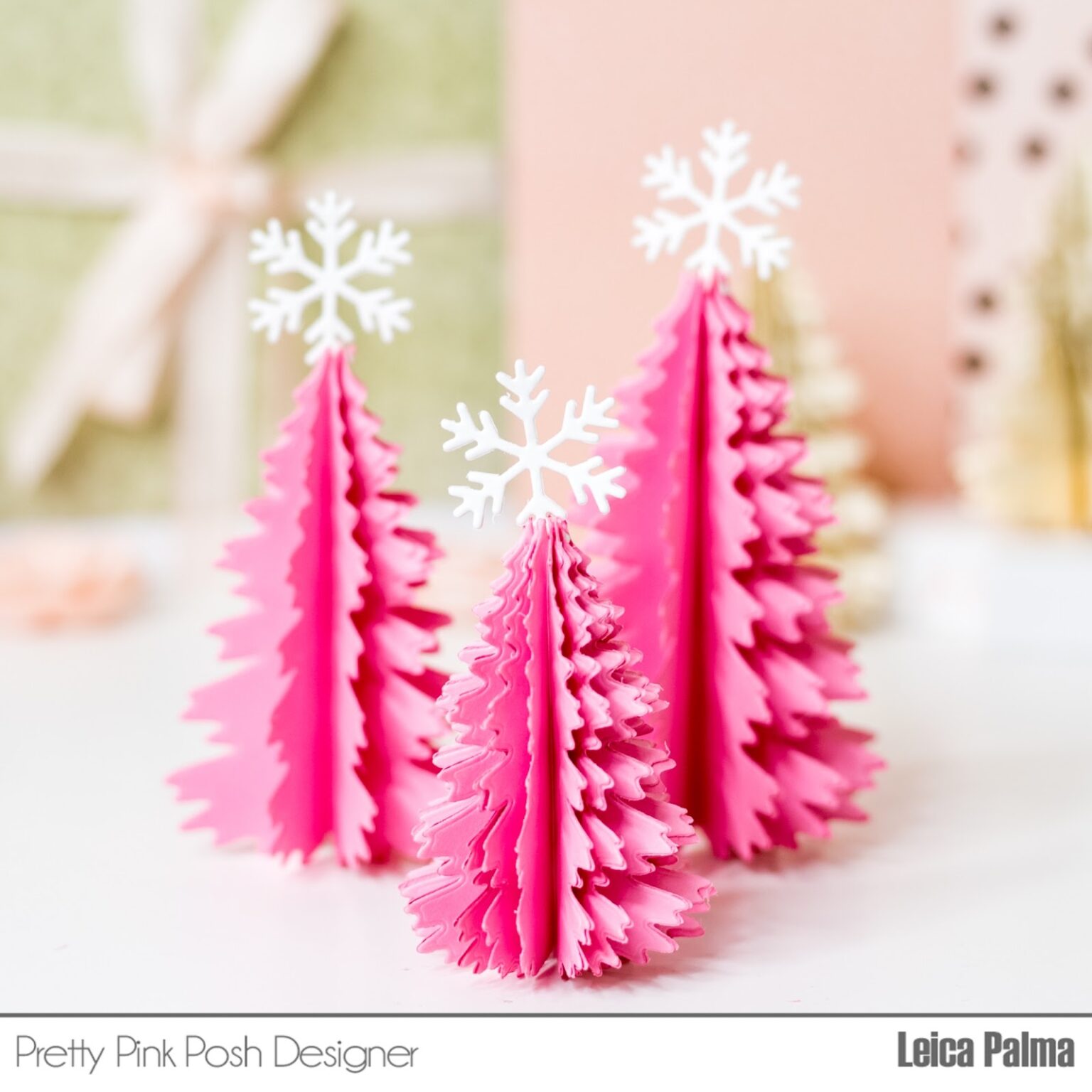 Creating 3D Pine Trees | Pretty Pink Posh