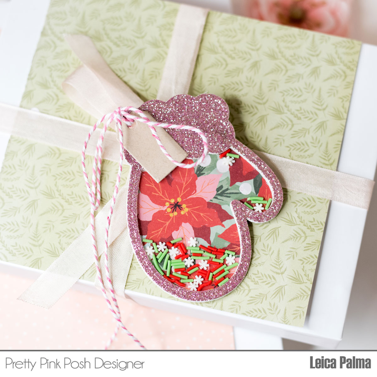Christmas Mitten Tags | Pretty Pink Posh