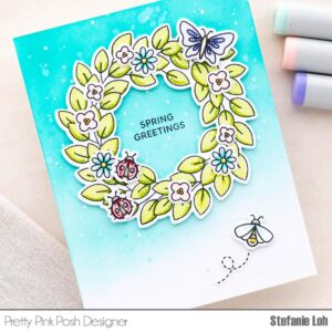 Spring Greetings Wreath | Pretty Pink Posh