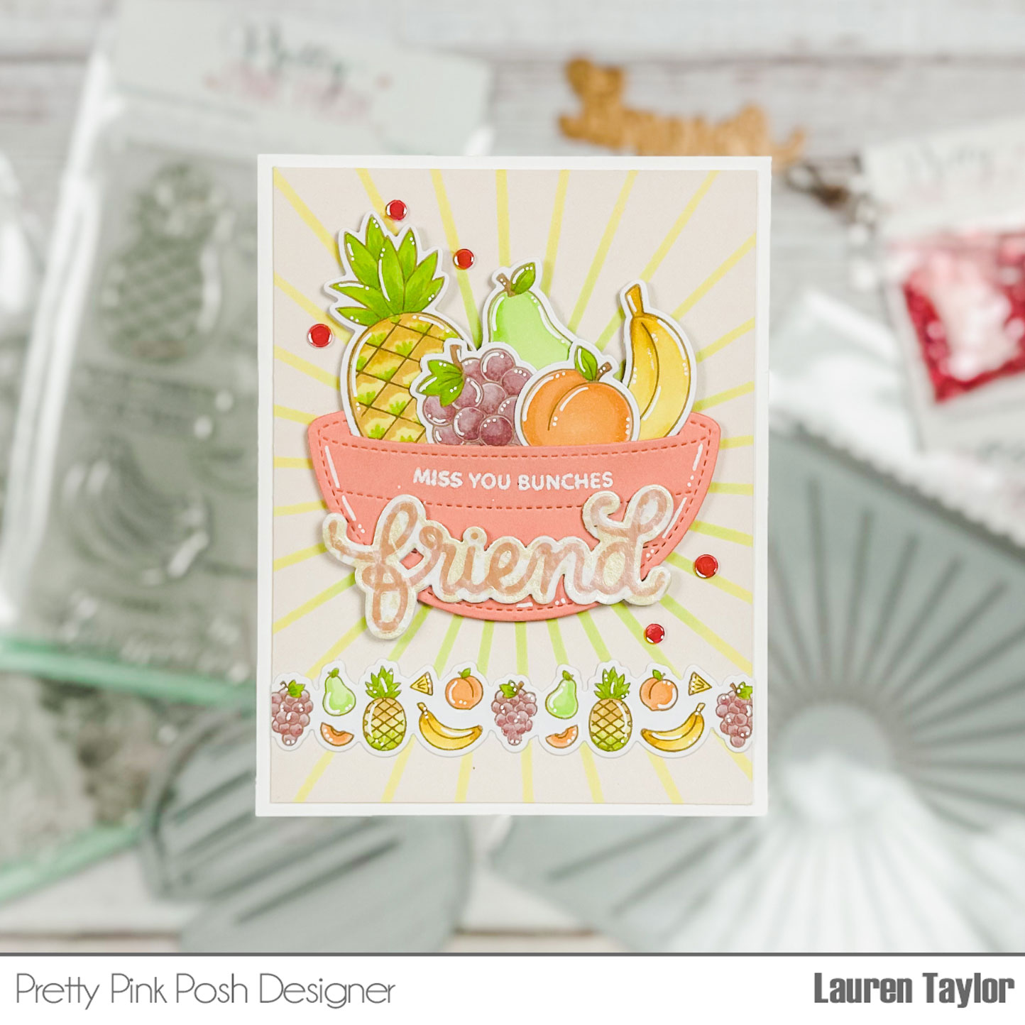 Sneak Peek: Fruit Borders + Fruit Salad | Pretty Pink Posh