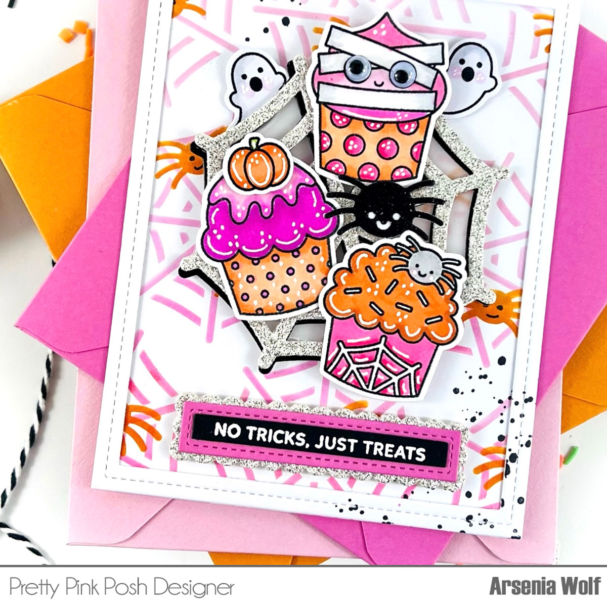 Sneak Peek: Halloween Cupcakes + Sentiment Strips: Halloween | Pretty ...