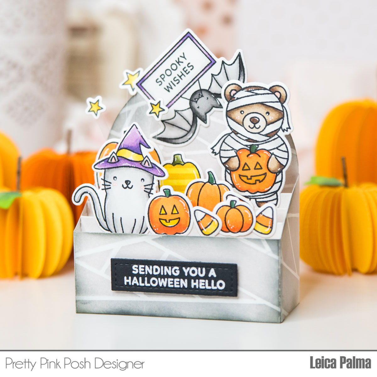Halloween Box Card | Pretty Pink Posh