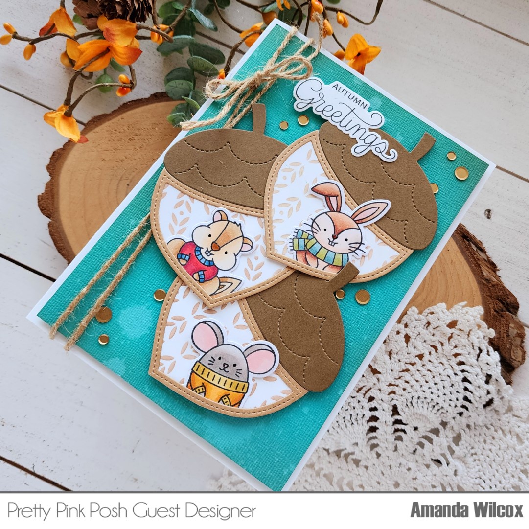 Autumn Acorn Critters | Pretty Pink Posh