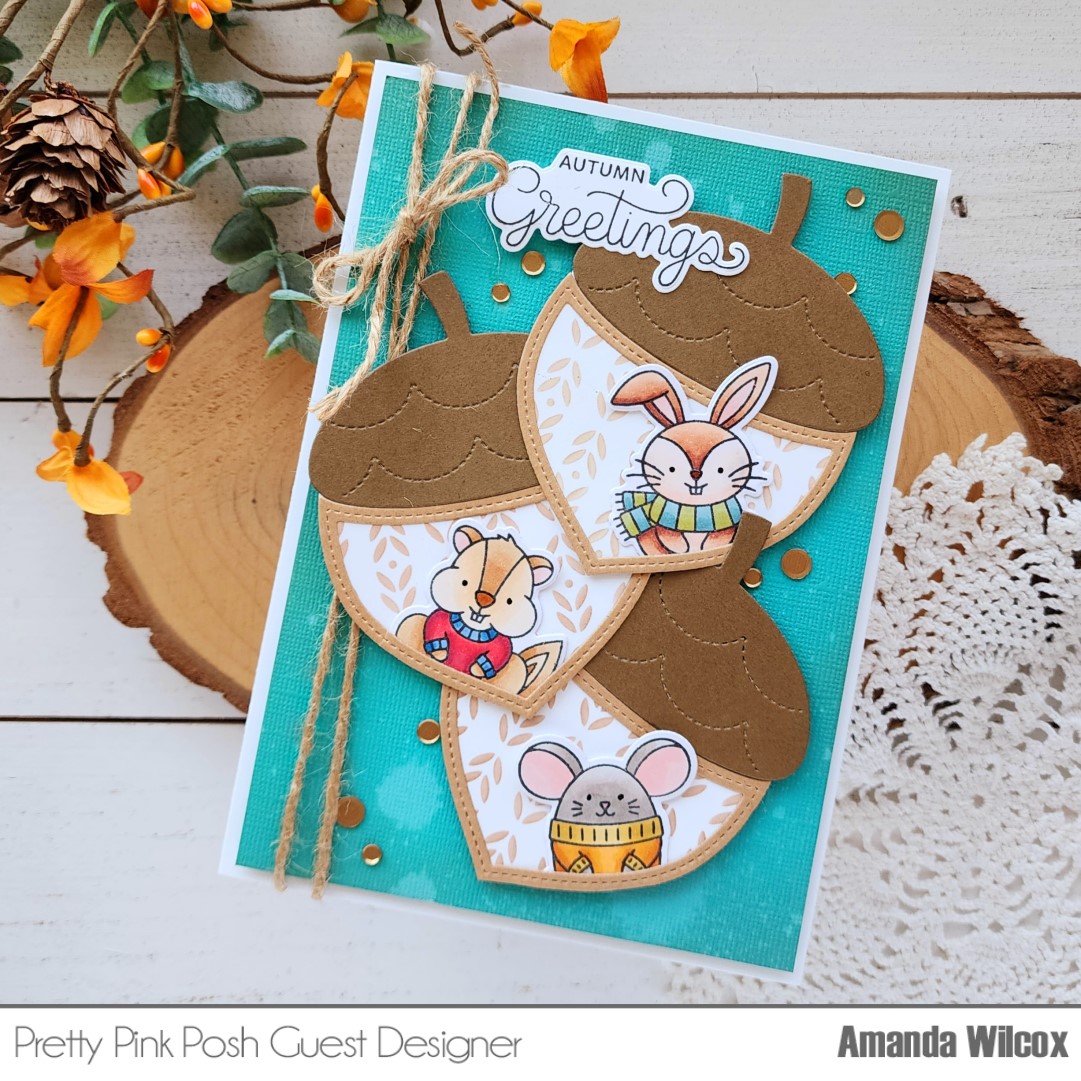 Autumn Acorn Critters | Pretty Pink Posh