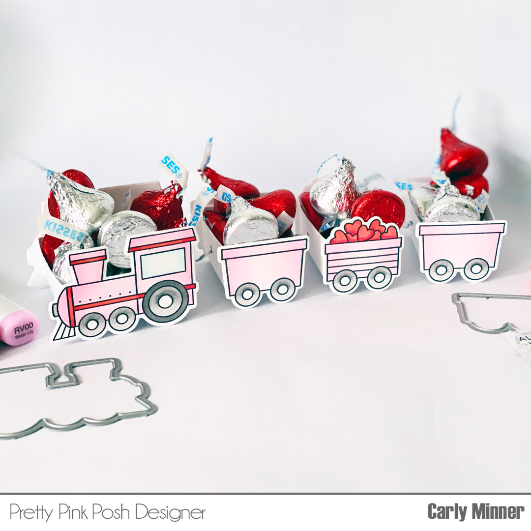 Adorable Valentine Treat Train + Video | Pretty Pink Posh