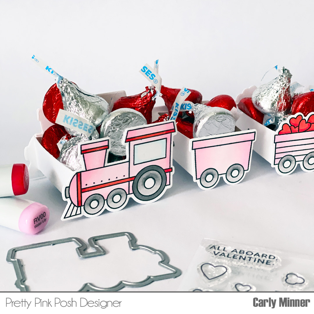 Adorable Valentine Treat Train + Video | Pretty Pink Posh