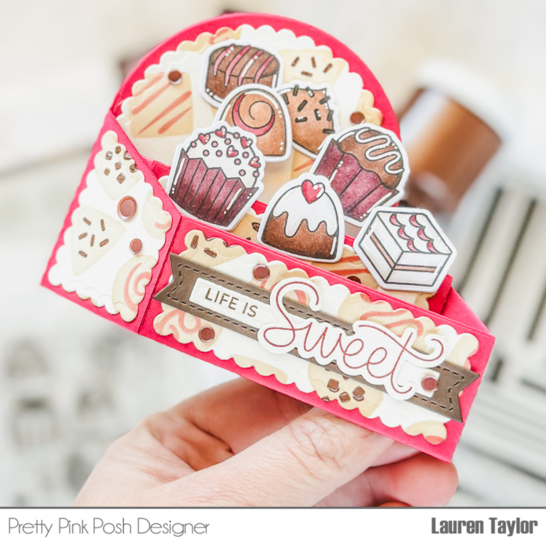 Chocolate Box Card + Video | Pretty Pink Posh