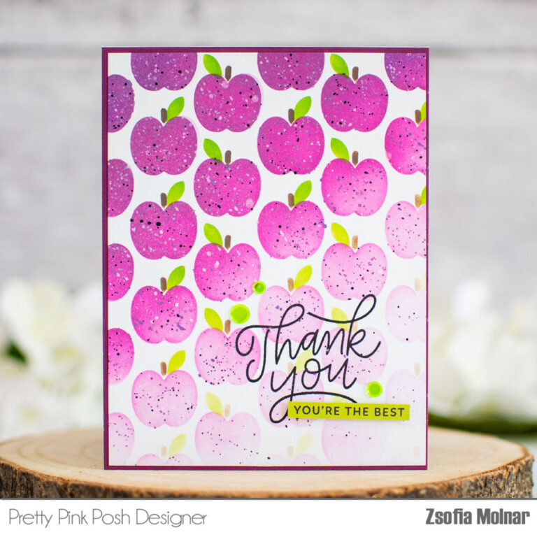 Apple Thank You Cards | Pretty Pink Posh
