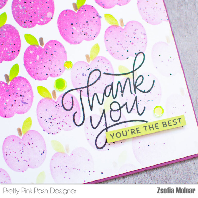 Apple Thank You Cards | Pretty Pink Posh