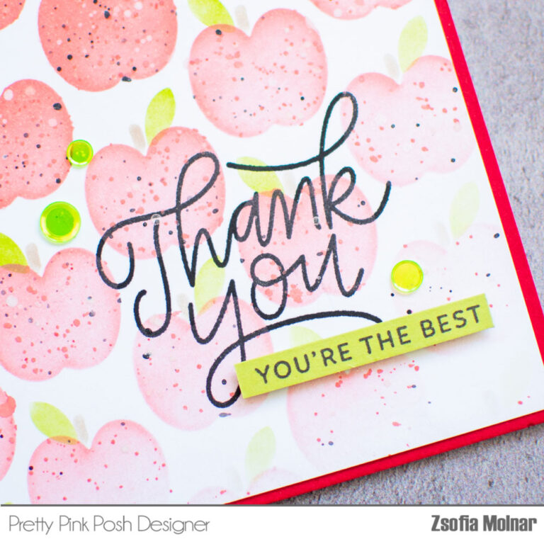 Apple Thank You Cards | Pretty Pink Posh