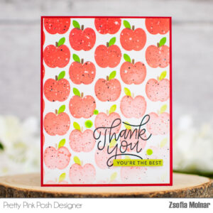 Apple Thank You Cards | Pretty Pink Posh