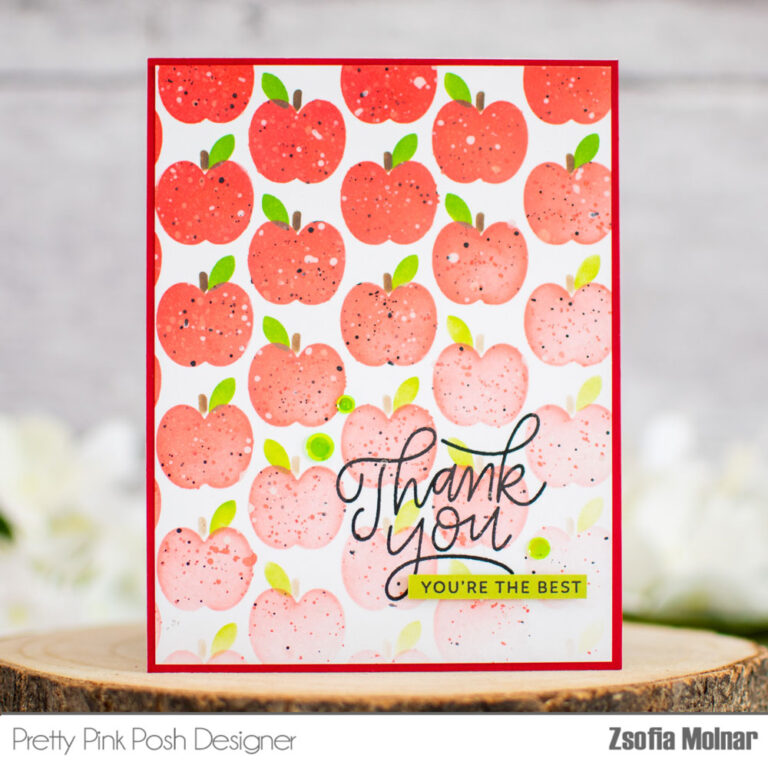 Apple Thank You Cards | Pretty Pink Posh