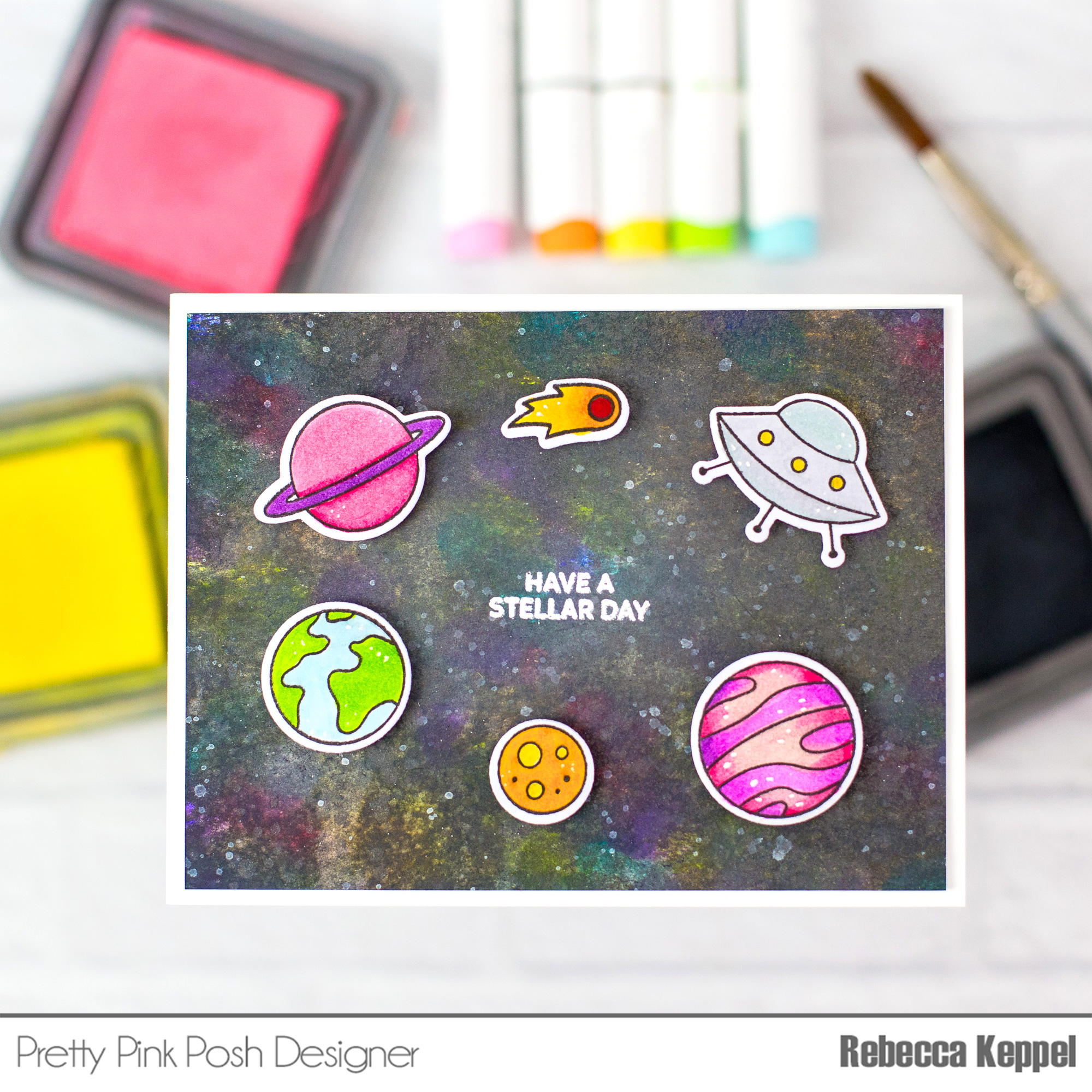 How to Make Galaxy Backgrounds (3 Ways) | Pretty Pink Posh