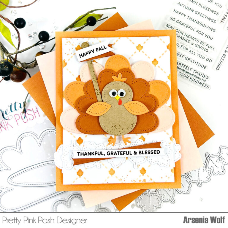 Happy Fall Turkey | Pretty Pink Posh