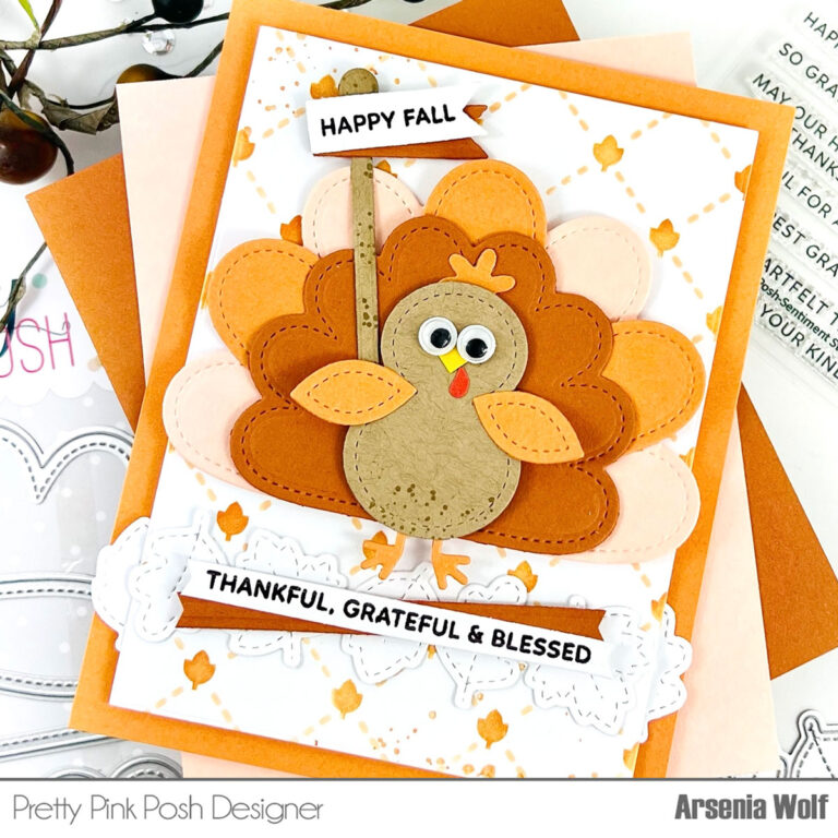 Happy Fall Turkey | Pretty Pink Posh