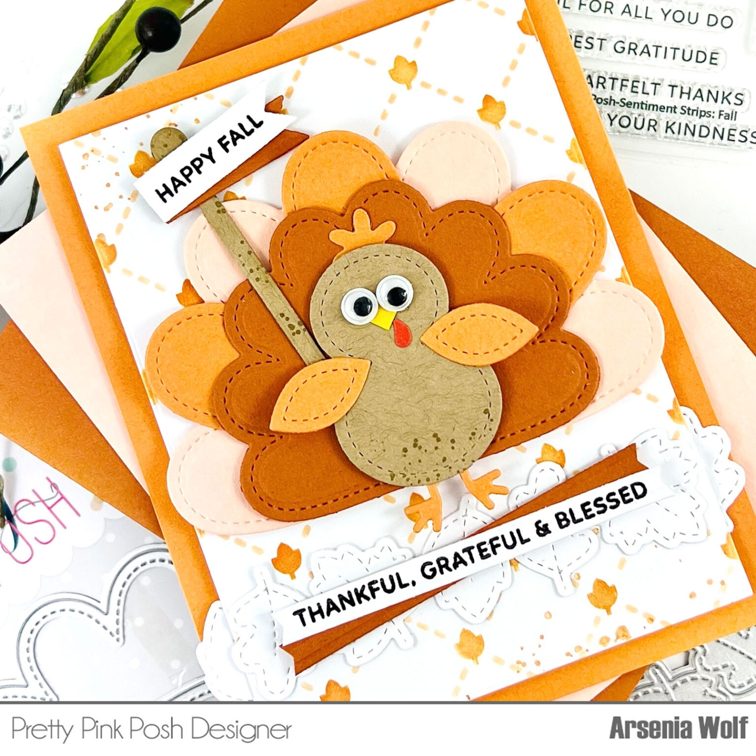 Happy Fall Turkey | Pretty Pink Posh