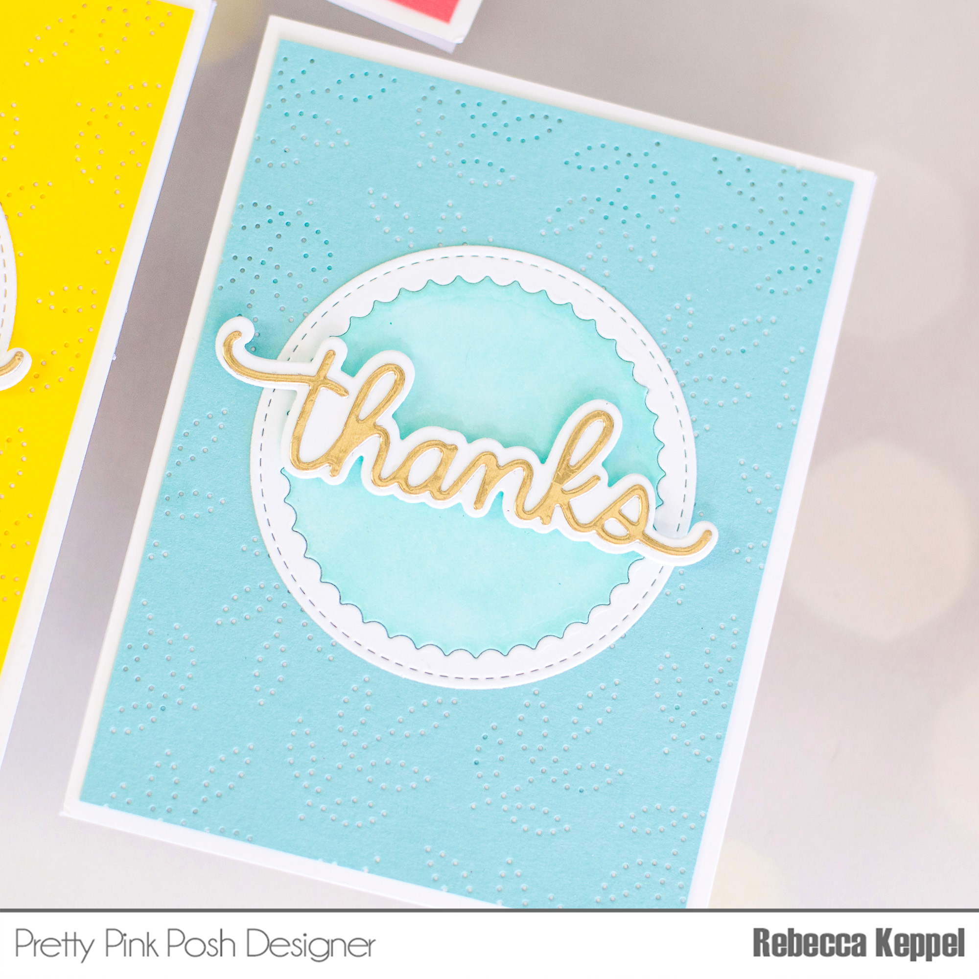 Mass Produced Thanks Cards + Video | Pretty Pink Posh
