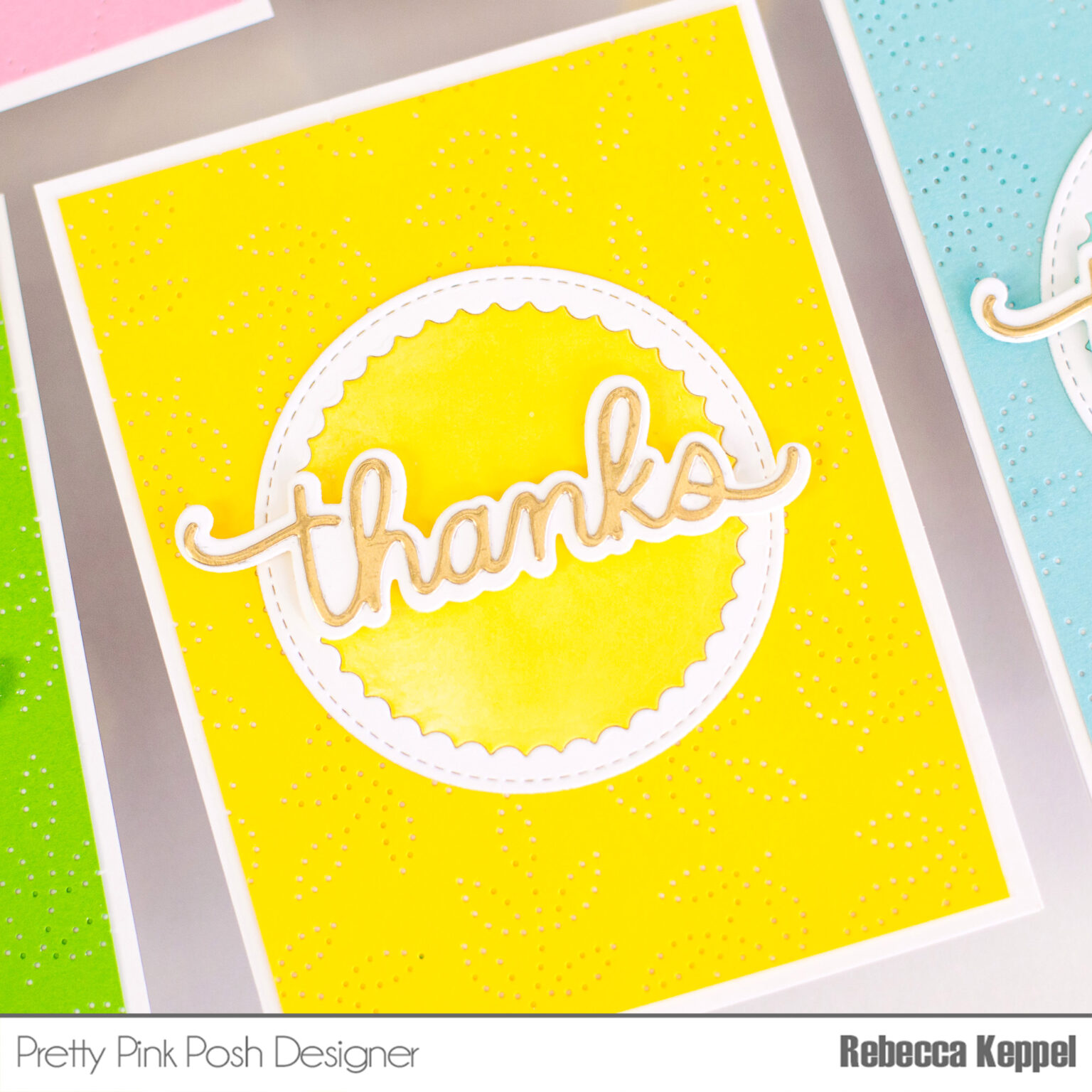 Mass Produced Thanks Cards + Video | Pretty Pink Posh